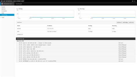 Chapter 3 Using Cockpit Getting Started With Cockpit Red Hat Enterprise Linux Atomic Host