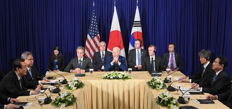 Yoon Biden Kishida Adopt Comprehensive Joint Statement On N Korea