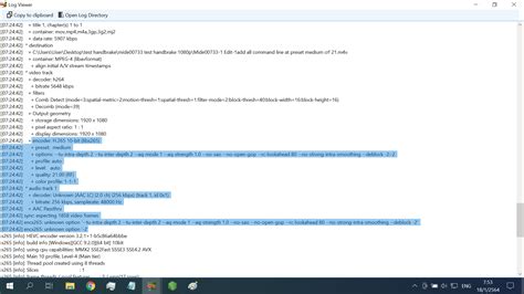 Can T Insert Code In Advanced Option HandBrake HandBrake Discussion GitHub