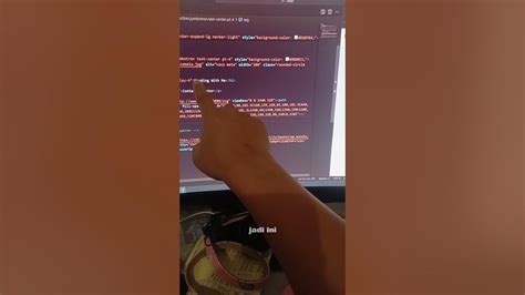Membuat Jumbotron Dengan Bootstrap 5 Coding Html Html5 Htmltutorial Htmlcss Htmlindonesia