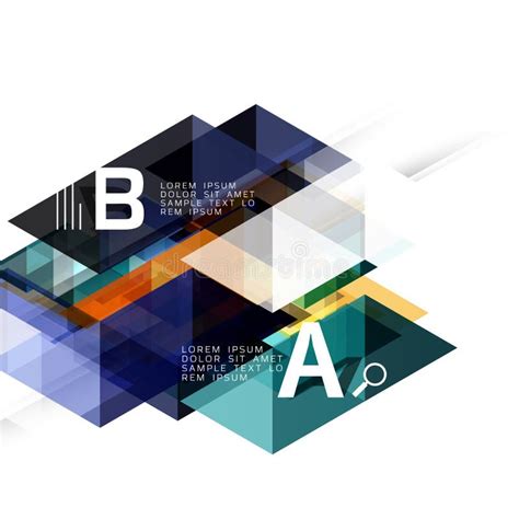 Vector Geometric Abstract Background Stock Vector Illustration Of Color Card 85012898