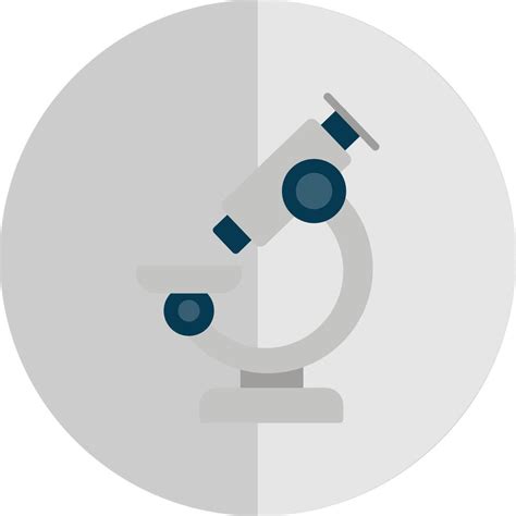 Microscope Flat Scale Icon 42933240 Vector Art At Vecteezy