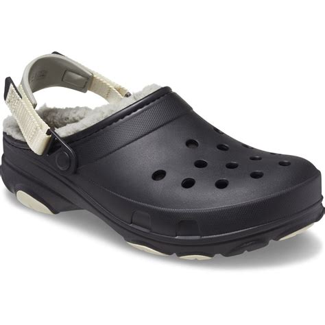 Mens Crocs 207936 All Terrain Lined Clog Sandals Crocs Wide Fit