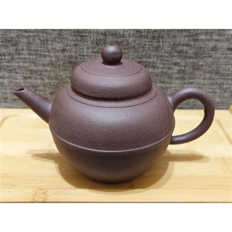 一品雅集紫砂壺 黃龍山原礦紫泥 腰間線圓壺 網孔 特價 現貨 蝦皮購物