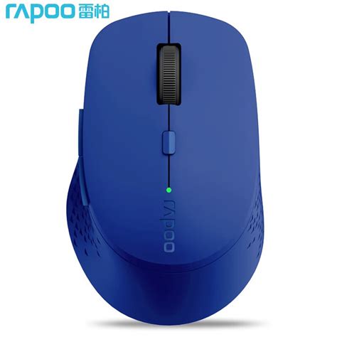 雷柏（rapoo） M300g 无线蓝牙鼠标 办公鼠标 轻音鼠标 便携鼠标 人体工程学 电脑鼠标 多模鼠标 蓝色