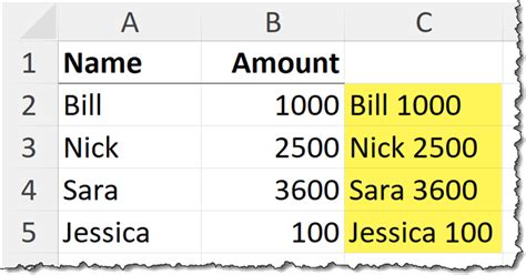 Combining Data From Multiple Cells Text And Numbers Xelplus Leila