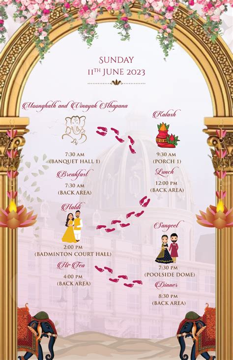 Wedding Itinary Wedding Timeline Template Wedding Timeline Digital Invitations Wedding