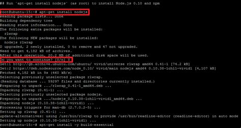 在ubuntu下安装nodejs的不同方式 Linuxstory