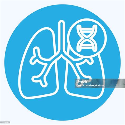 아이콘 낭포성 섬유증 호흡기 치료 기호와 관련이 있습니다 파란 눈 스타일 심플한 디자인 편집 가능 간단한 일러스트레이션 0명에 대한 스톡 벡터 아트 및 기타 이미지 Istock