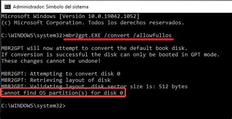 Full Guide To Fix Mbr2gpt Cannot Find Os Partition Error
