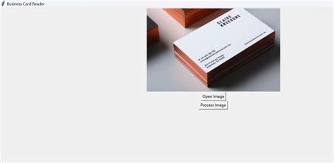 Business Card Reader Using Python Tpoint Tech