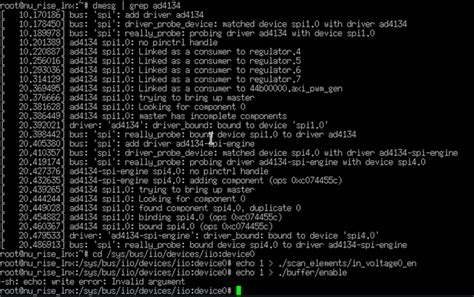 Ad4134 Linux Driver Cannot Refill Buffer 110 Qanda Linux Software