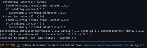 Deployed App Overwrites Pandas Version Specified In Requirementstxt Deployment Streamlit