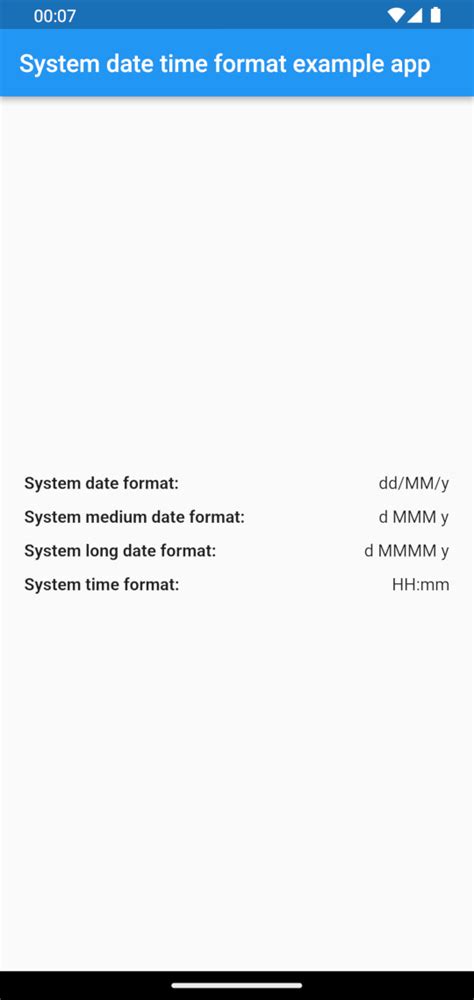Systemdatetimeformat Flutter Package