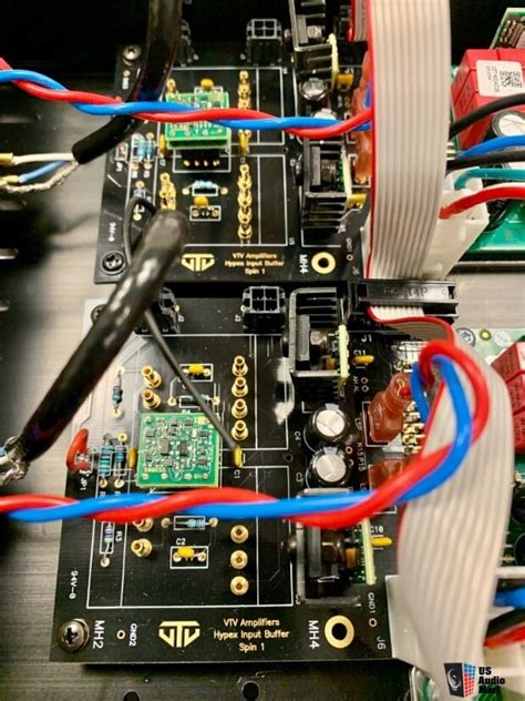 Purifi Audio 1et400a Amplifier Vtv Amplifier Custom Input Buffer W Sparkos Labs Ss3602 Photo