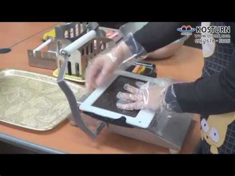 사각 김밥 기계 수동 SDM 4004 YouTube