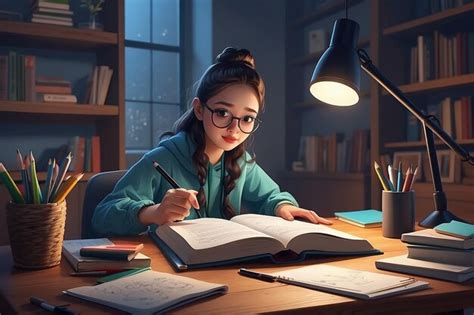 Premium Ai Image Exams Concept Illustration