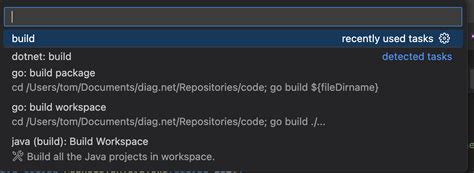 Vs Code Is Asking Me To Choose A Build Command Every Time Stack Overflow