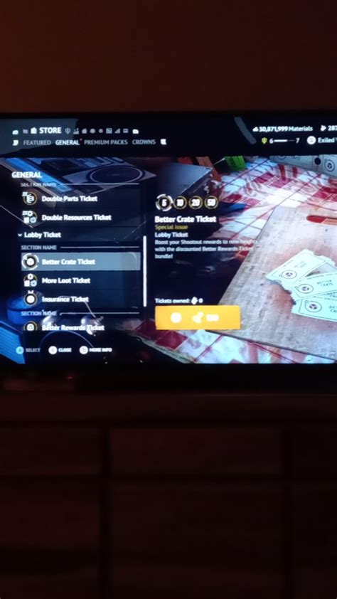 Bug Report Section Name Not Showing In The Store To Buy Booster