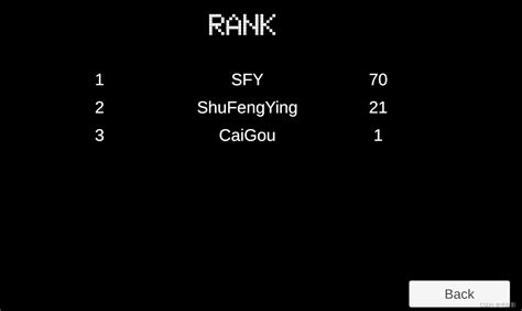如何利用ugui在unity中实现一个本地排行榜unity排行榜怎么做 Csdn博客