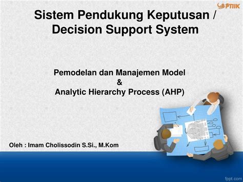 PPT Pemodelan Dan Manajemen Model Analytic Hierarchy Process AHP PowerPoint Presentation