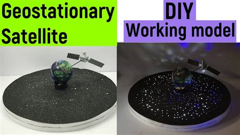 Geostationary Satellite Working Model Satellite Science Project