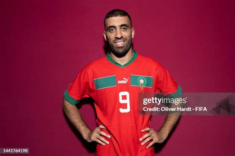 Abderrazak Hamdallah Photos And Premium High Res Pictures Getty Images