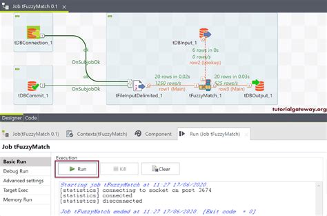 Talend Fuzzy Matching