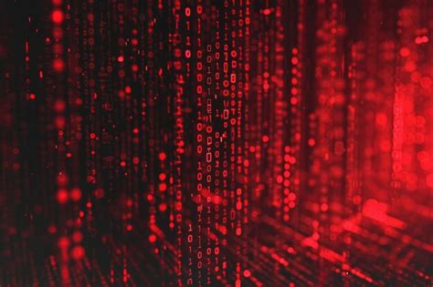 Premium Photo Binary Code Background With Computer Problems Concept And Malware Virus Data