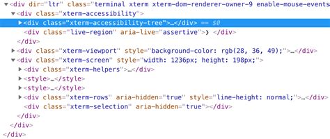 Design Document Screen Reader Mode Xtermjs Xterm Js Wiki GitHub