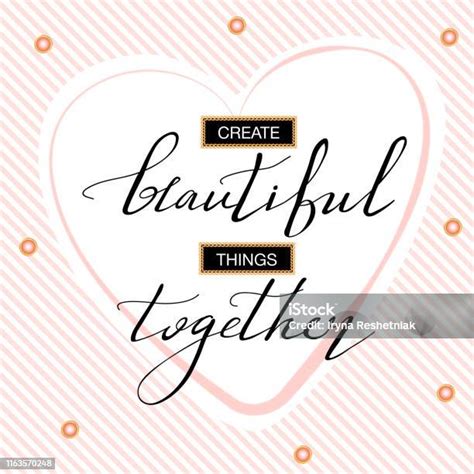 소녀 슬로건 일러스트레이션입니다 트렌디 한 타이포그래피 슬로건 디자인 함께 아름다운 것들을 창조기호 0명에 대한 스톡 벡터 아트 및 기타 이미지 Istock