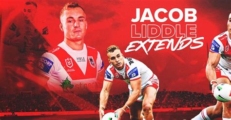 Jacob Liddle Extends Time At Dragons Dragons