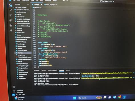 Regimadugula Hari Krishna On Linkedin Task 31 Practice Oops Inheritance Poly Morphism