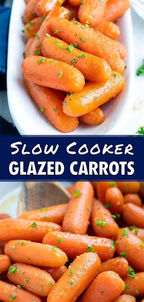 Crockpot Glazed Carrots Recipe Evolving Table Recipe Glazed Carrots Recipe Carrots Slow