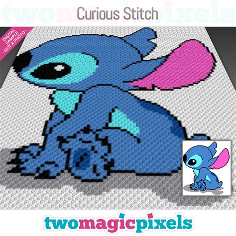 Curious Stitch C2c Graph Sc Graph Cross Stitch Graph By Two Magic Pixels