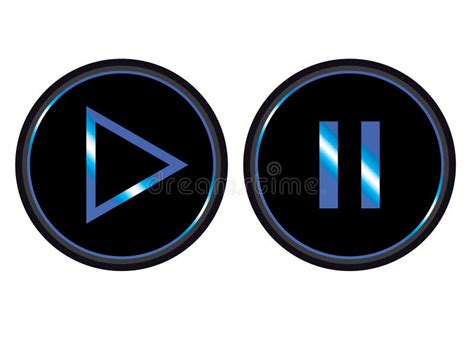 Button Play Icon Stock Vector Illustration Of Rewind 4684282