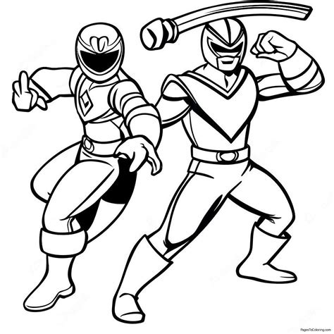 Power Rangers Samurai Coloring Page 50802 40674