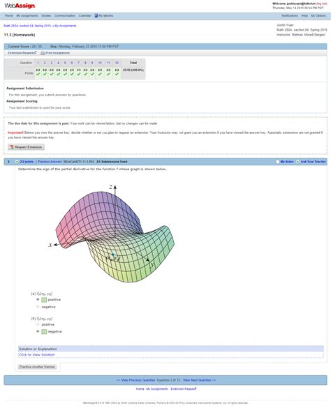 11 3 Webassign Answers