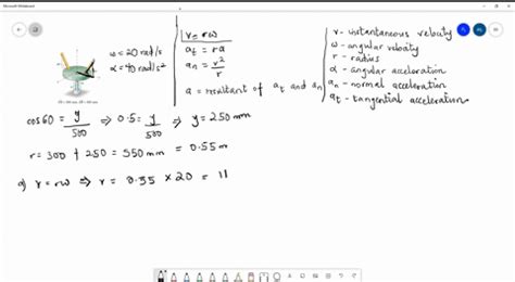 SOLVED The device shown rotates about the fixed z axis with angular velocity ω rad s and