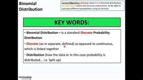 Introduction To Binomial Distribution Through Investigation Lesson