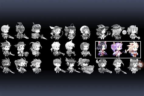 2d sd characters for animation pack v 8 2d characters unity asset store