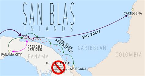 Port Of San Blas Florida Map