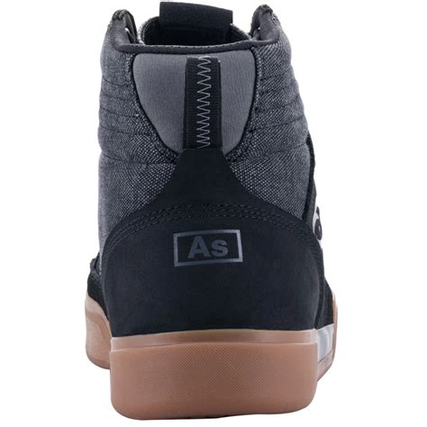 Alpinestars Ageless Negro Gris Oscuro Gum Motard Class