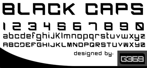 Black Caps Font Dafont Com