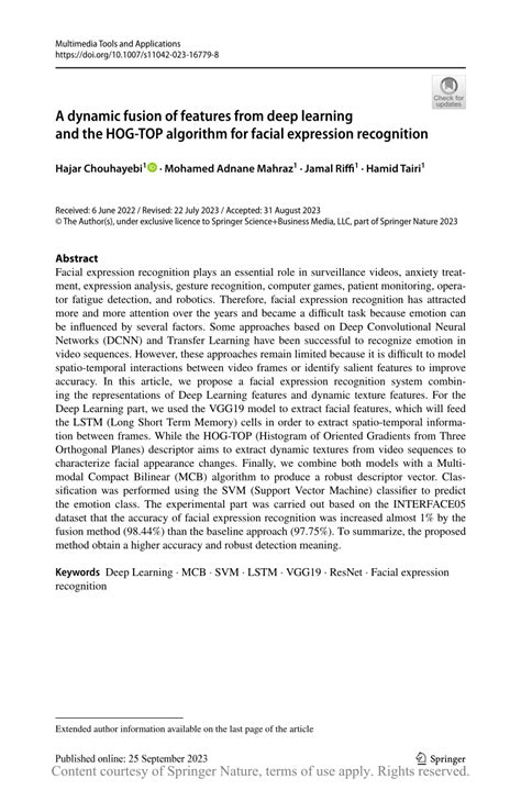 a dynamic fusion of features from deep learning and the hog top