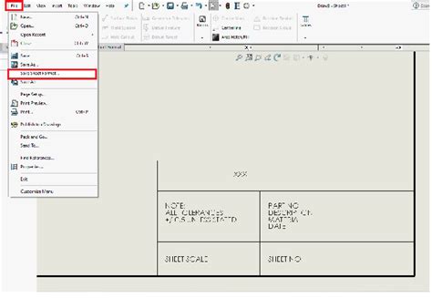 CREATE CUSTOM DRAWING TEMPLATE IN SOLIDWORKS P CAD CAM Customization