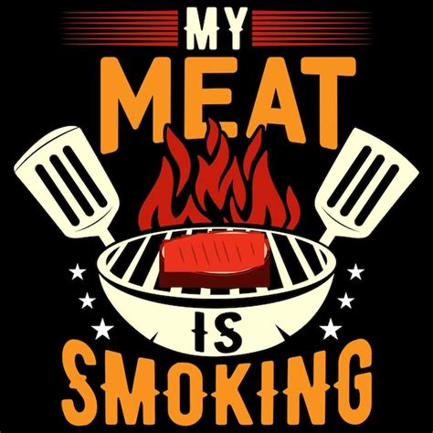 Premium Vector Bbq Vector T Shirt Design Bbq Grill Bbq Food Meat