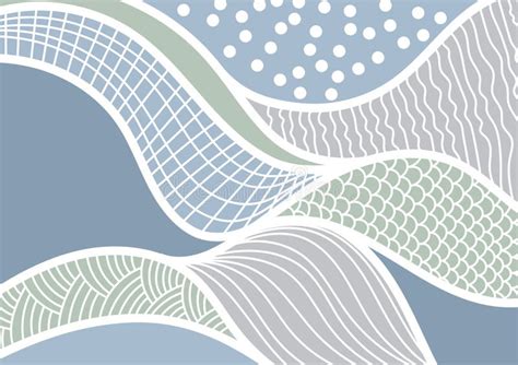 Abstract Blue Line Wave Modern Curve Background Stock Vector Illustration Of Magazine