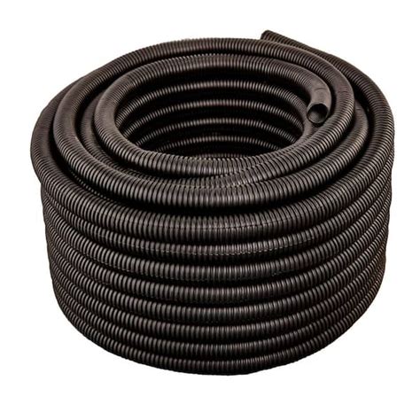 Hydromaxx 2 In Dia X 100 Ft Black Flexible Corrugated Polyethylene