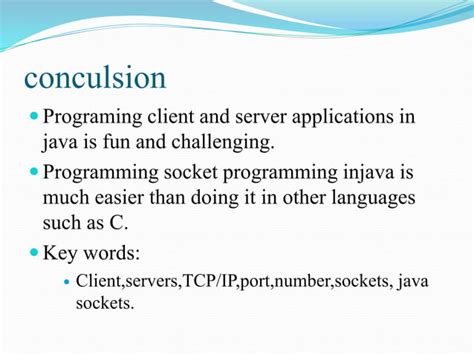 Tcpip Server Sockets